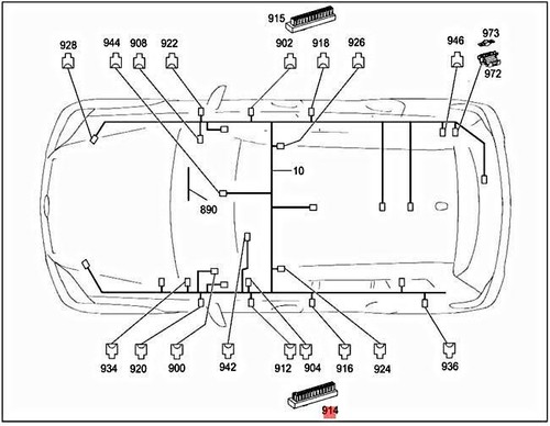 Genuine MERCEDES BBDC 906 A207 C204 Distributor block 0045468240 | eBay