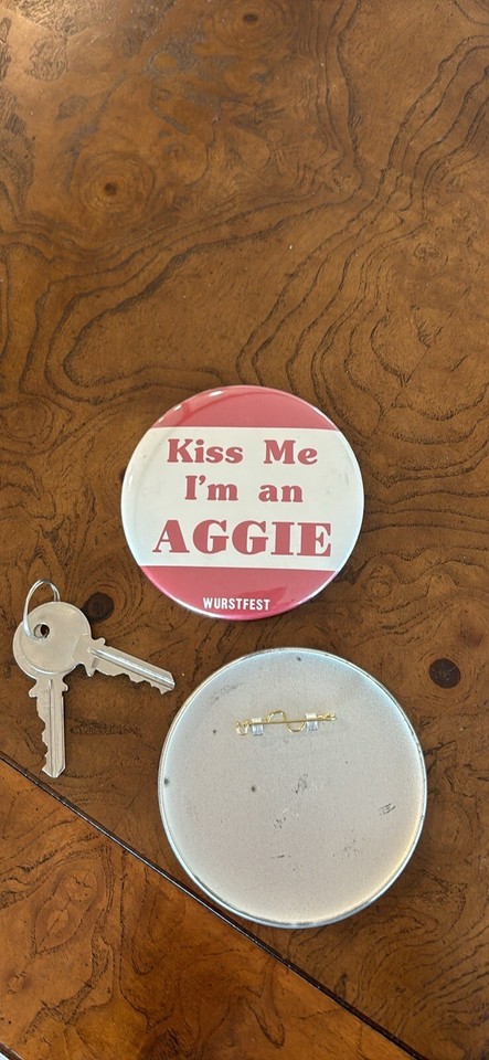 Vintage New Braunfels Wurstfest Aggie Pin New Price | eBay