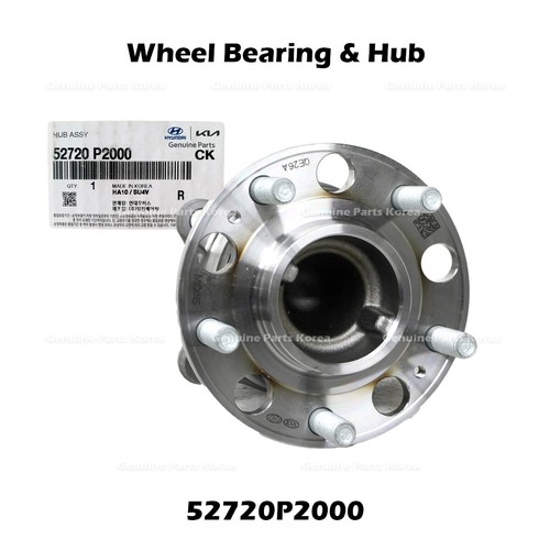 ⭐Genuine⭐ Wheel Bearing & Hub 52720P2000 for Hyundai Ioniq Santa Fe Kia ...