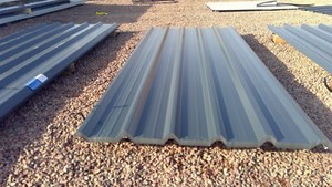 new polyester coated anthracite grey box profile roofing sheets 8ft x 1 ...
