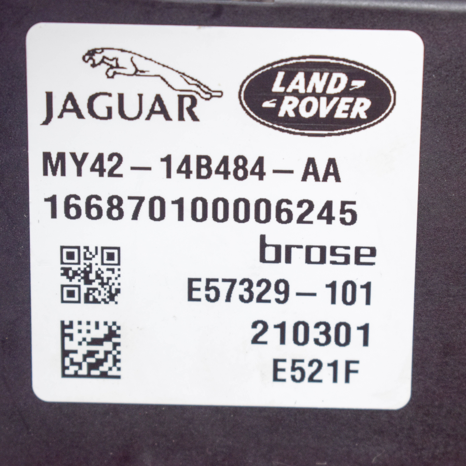 LAND ROVER DISCOVERY L462 Power Tailgate Control Unit ECU MY42-14B484 ...