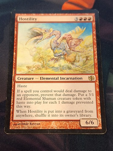 Hostility - Duel Decks: Jace vs. Chandra - Magic the Gathering MTG Nice ...