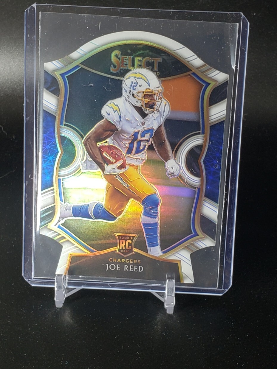 2020 Panini Select Concourse White Prizm Die-Cut Joe Reed #97 Rookie RC ...