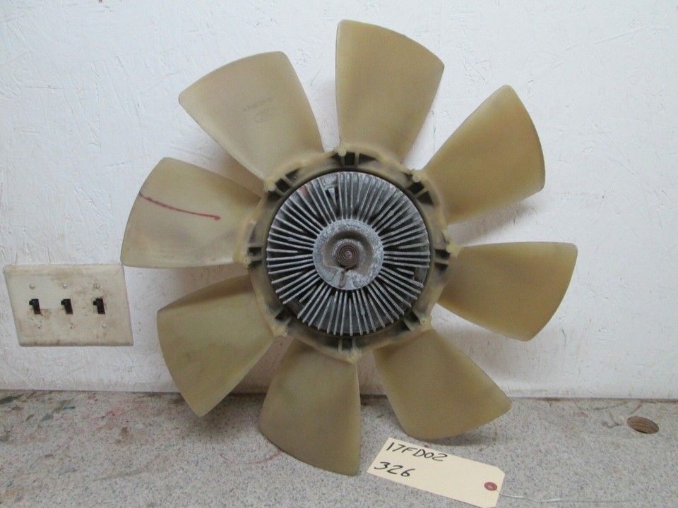 99-07 EXCURSION F250 F350 6.8 V10 ENGINE COOLING FAN ASSEMBLY (clutch ...
