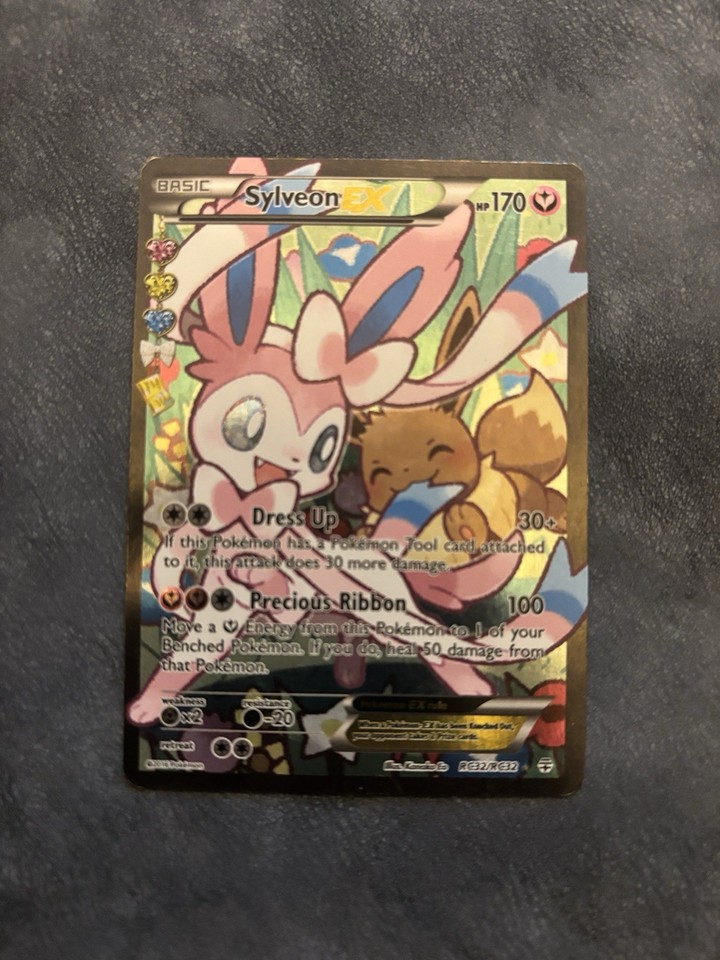 Pokemon Card TCG: 2016 XY Generations Radiant Collection Sylveon EX ...