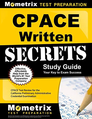 CPACE WRITTEN SECRETS STUDY GUIDE: CPACE TEST REVIEW FOR By Cpace Exam ...