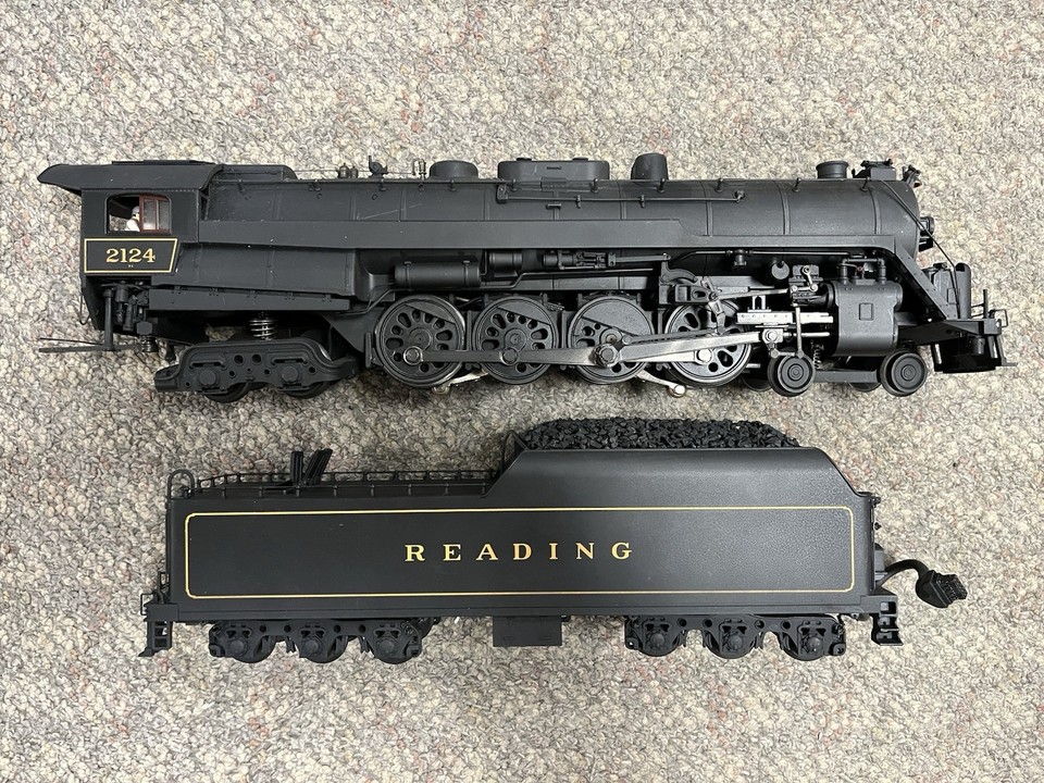 + MTH O Scale Premier Reading 4-8-4 T-1 Steam Locomotive PS.2 20-3130-1 ...