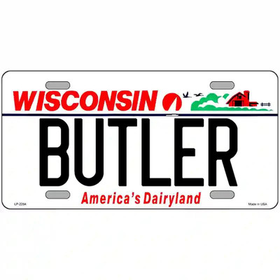 Butler Wisconsin Metal Sign | eBay