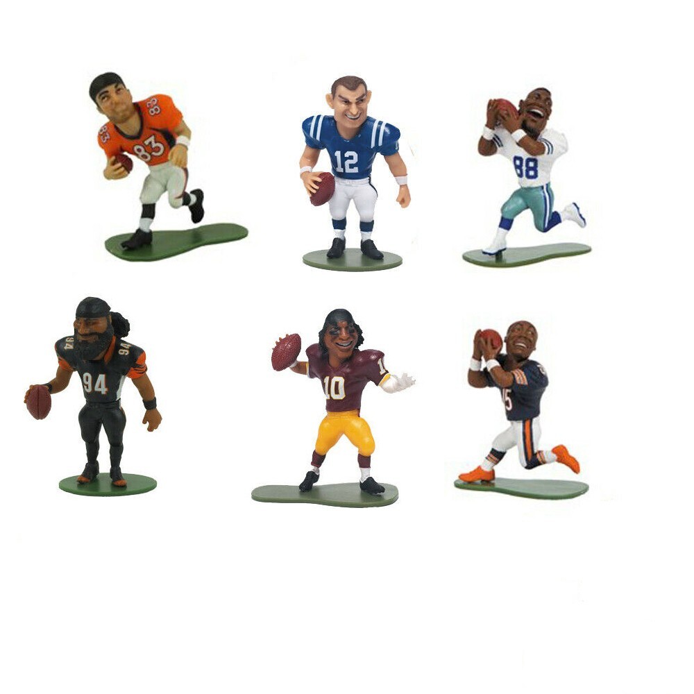 McFarlane Toys Action Figure - NFL Small PROS Series 3 - Set of 4 play ...