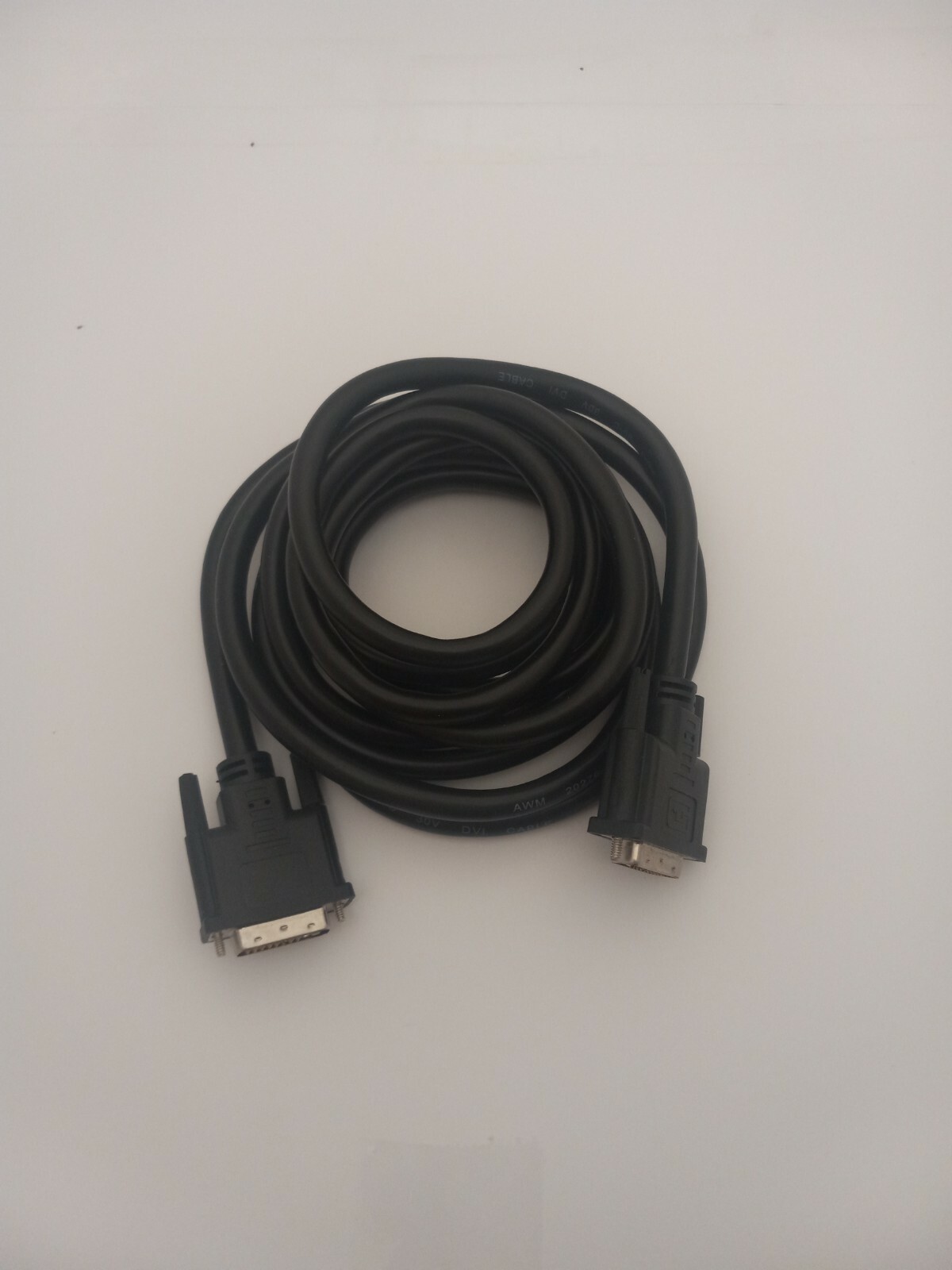 AWM E101344 STYLE 20276 VW-1 80C 30V DUAL Male DVI COMPUTER CABLE ...