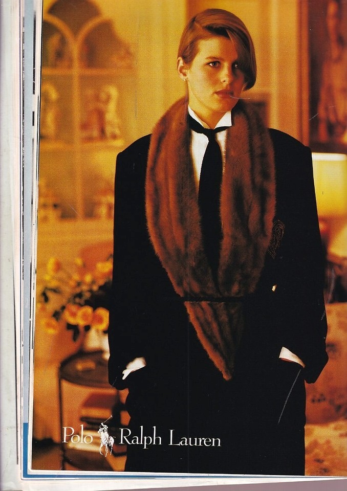 HARPER'S AND QUEEN 1984 ANDIE MACDOWELL CLAUDIA CRON FURS JOAN ...