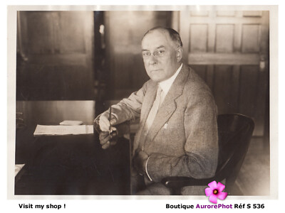 ROY OWEN WEST, SECRÉTAIRE DE L'INTÉRIEUR DES ÉTATS-UNIS, PHOTO PRESSE ...