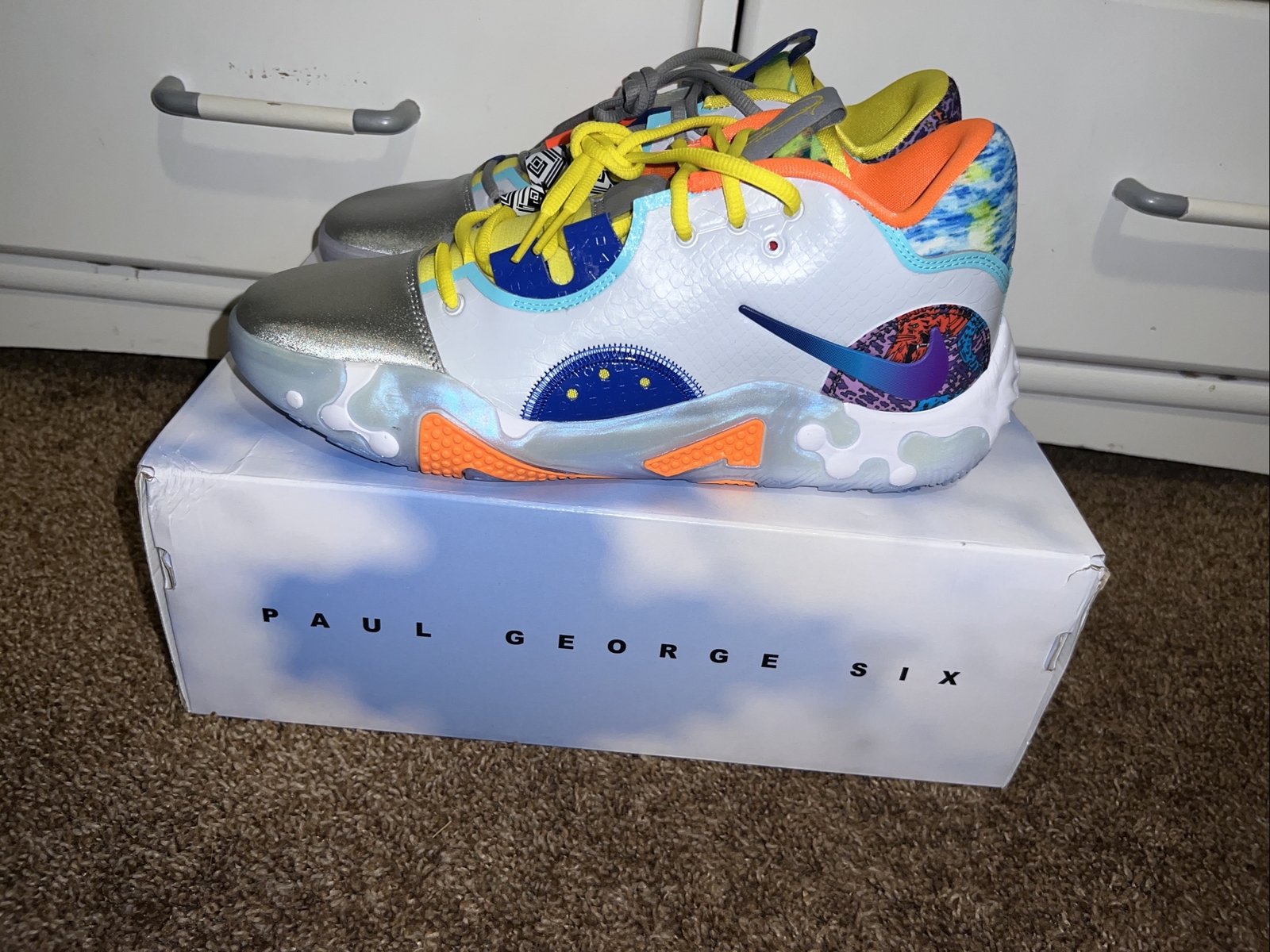 Size 10.5 - Nike PG 6 What The 2022 for sale online | eBay