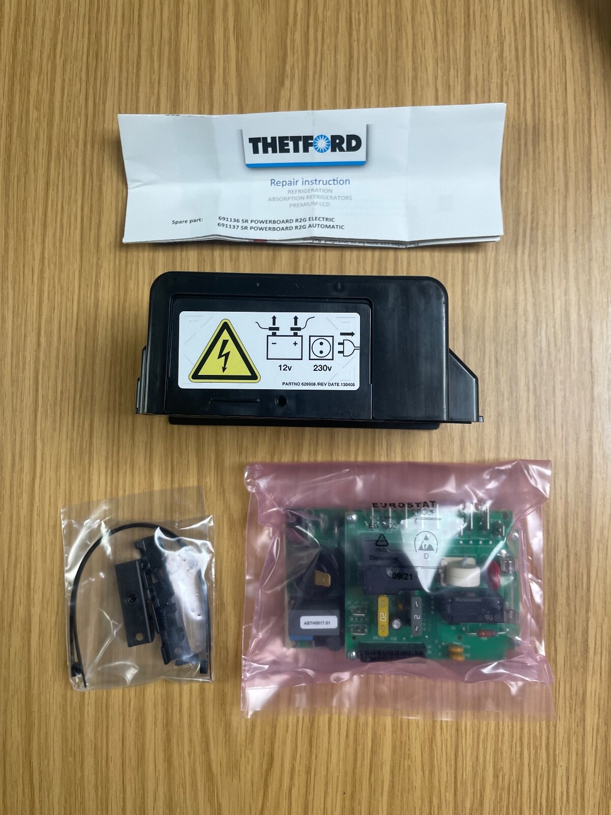 Thetford 691136 SR Powerboard R2G Electric Manual Selection for sale ...