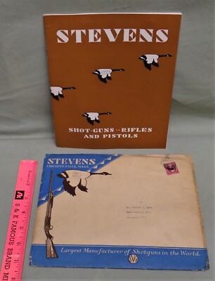 Vintage Sevens Firearms Catalog & Org. Envelope, 1934 | eBay