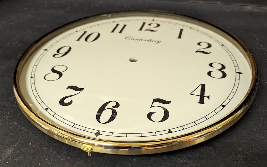 Bezel Convex Glass Clock Hinged Brass Bezel & Convex Glass Only ...