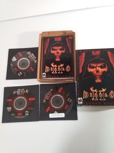 DIABLO 2 PC Game w/ CD Key 3 Disc Set Windows 95 98 2000 XP + | eBay
