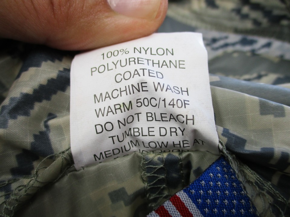 DAKOTA AIR FORCE ABDU RAINSUIT SET WET WEATHER JACKET & PANTS MEDIUM ...