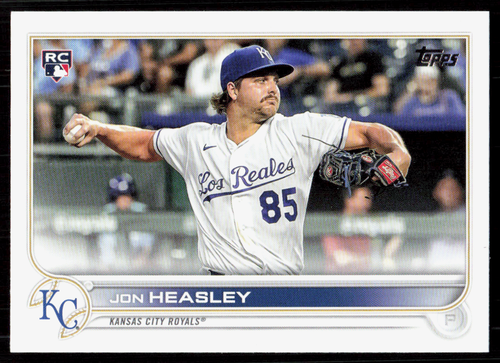 2022 Topps 430 Jon Heasley Kansas City Royals | eBay