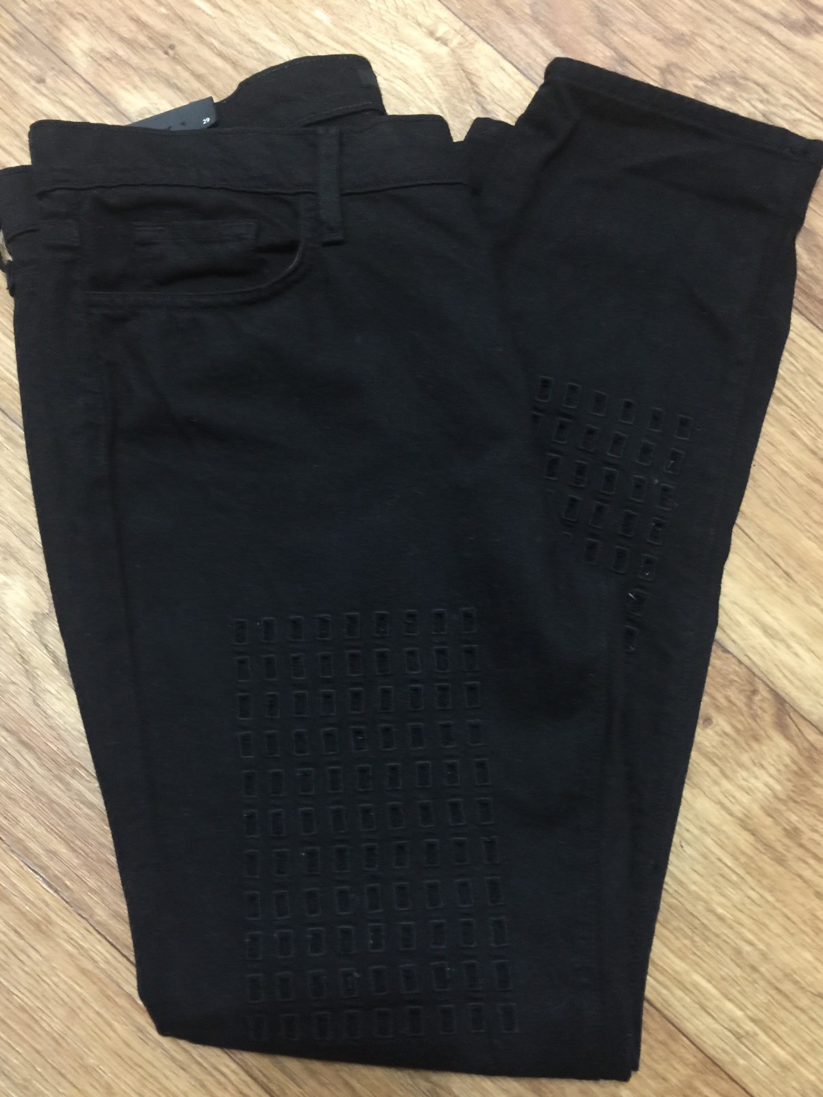 $257 NWT J Brand 1214 Aidan Slouchy Boy Fit Cutout Detail Jean in Black ...