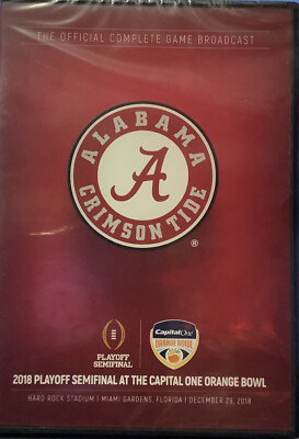 2018-2019 CFP Orange Bowl (DVD) Oklahoma vs. Alabama / Football - NEW ...