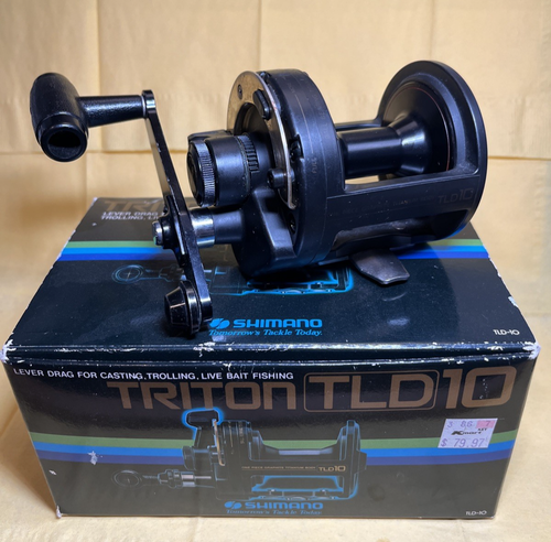 Shimano TLD 10 Lever Drag Classic Albacore Fishing Reel Cleaned ...