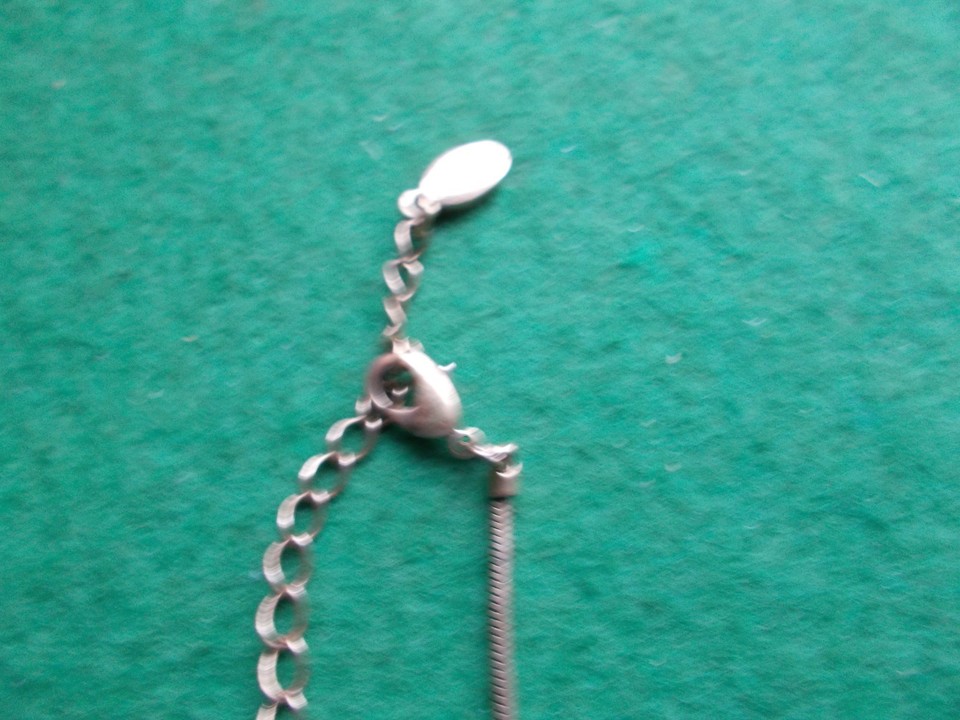 Red pendant style Pilgrim necklace in good condition | eBay UK