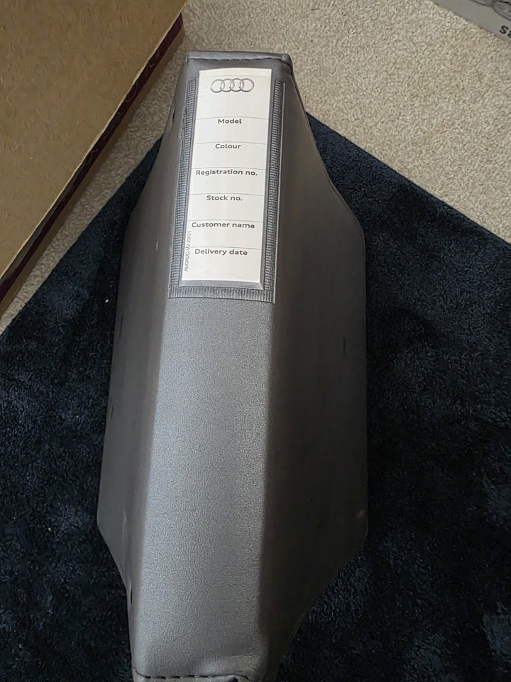 GENUINE AUDI WALLET DOCUMENT MANUAL HANDBOOK SERVICE BOOK FOLDER | eBay UK