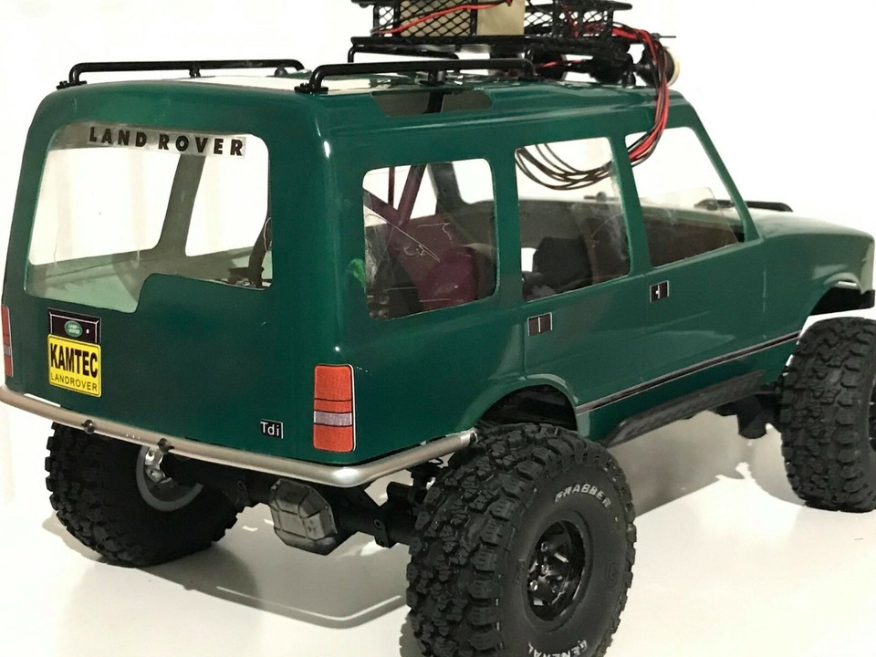 LAND ROVER DISCOVERY 1:10 Kamtec Crawler body ABS Decals Included | eBay