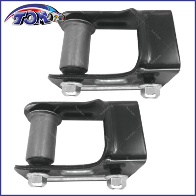 New Leaf Spring Shackle Rear Lh & Rh Pair Set for Chevy Blazer S10 Gmc ...