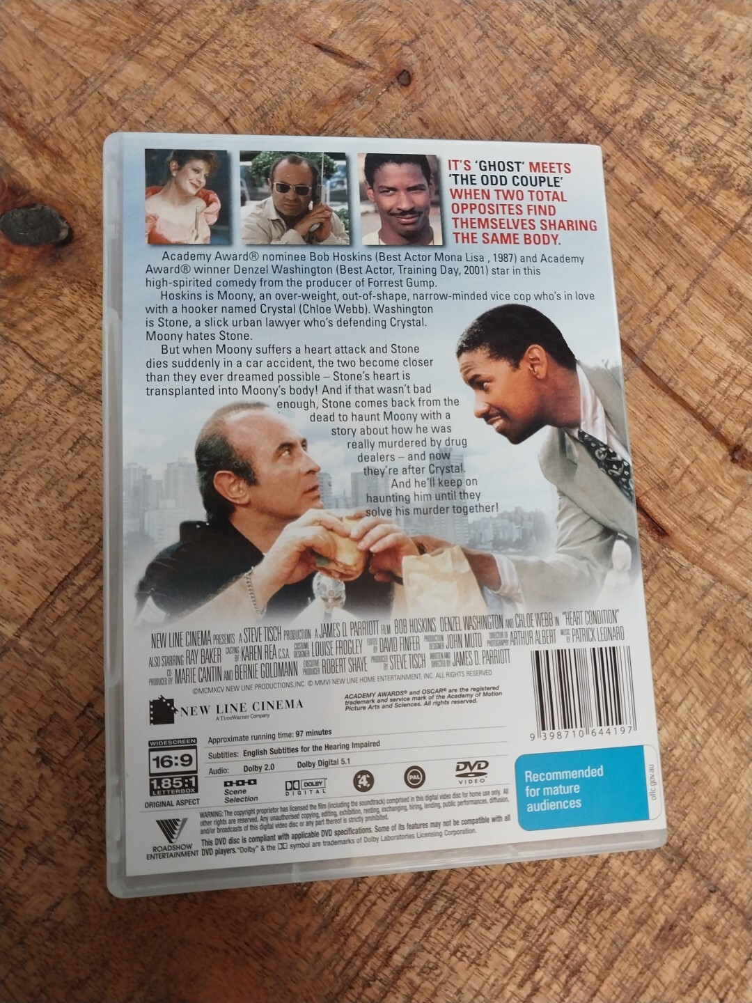 Heart Condition (DVD, 1990) 9398710644197 | eBay