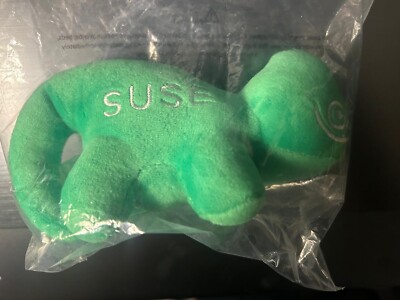 SUSE Linux Plush Chameleon Lizard 6” Stuffed Mascot NEW In Package | eBay