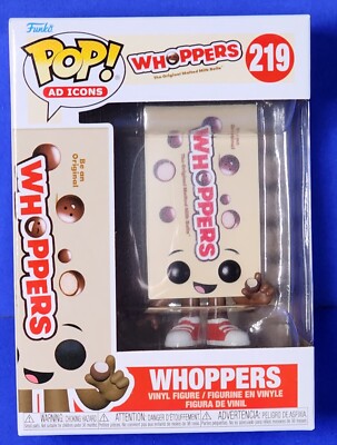Funko Pop! Ad Icons Whoppers Malted Milk Balls #219 Candy NIB | eBay