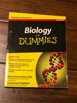 Biology for Dummies by Fester Kratz, Rene; Siegfried, Donna Rae ...