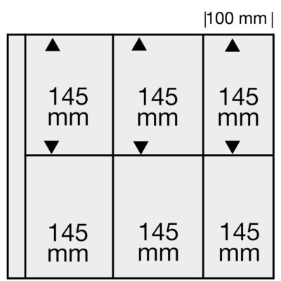 10 Safe 6220 additional sheets Black Postcard Sleeves 0 1/4x3 15/16x5 ...