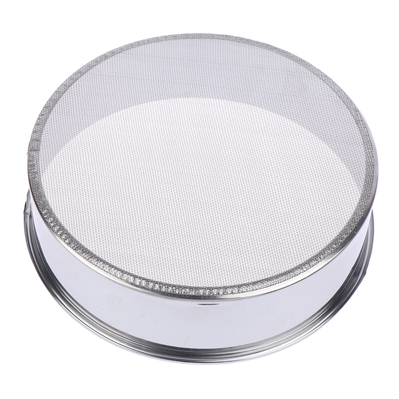 Stainless Steel Fine Mesh Oil Strainer Flour Colander Sifter Sieve For ...