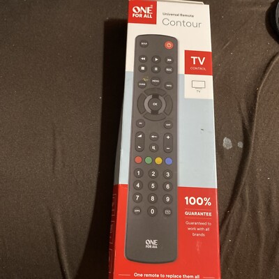 One For All URC1210 Universal Remote Control - Black 8716184064999 ...