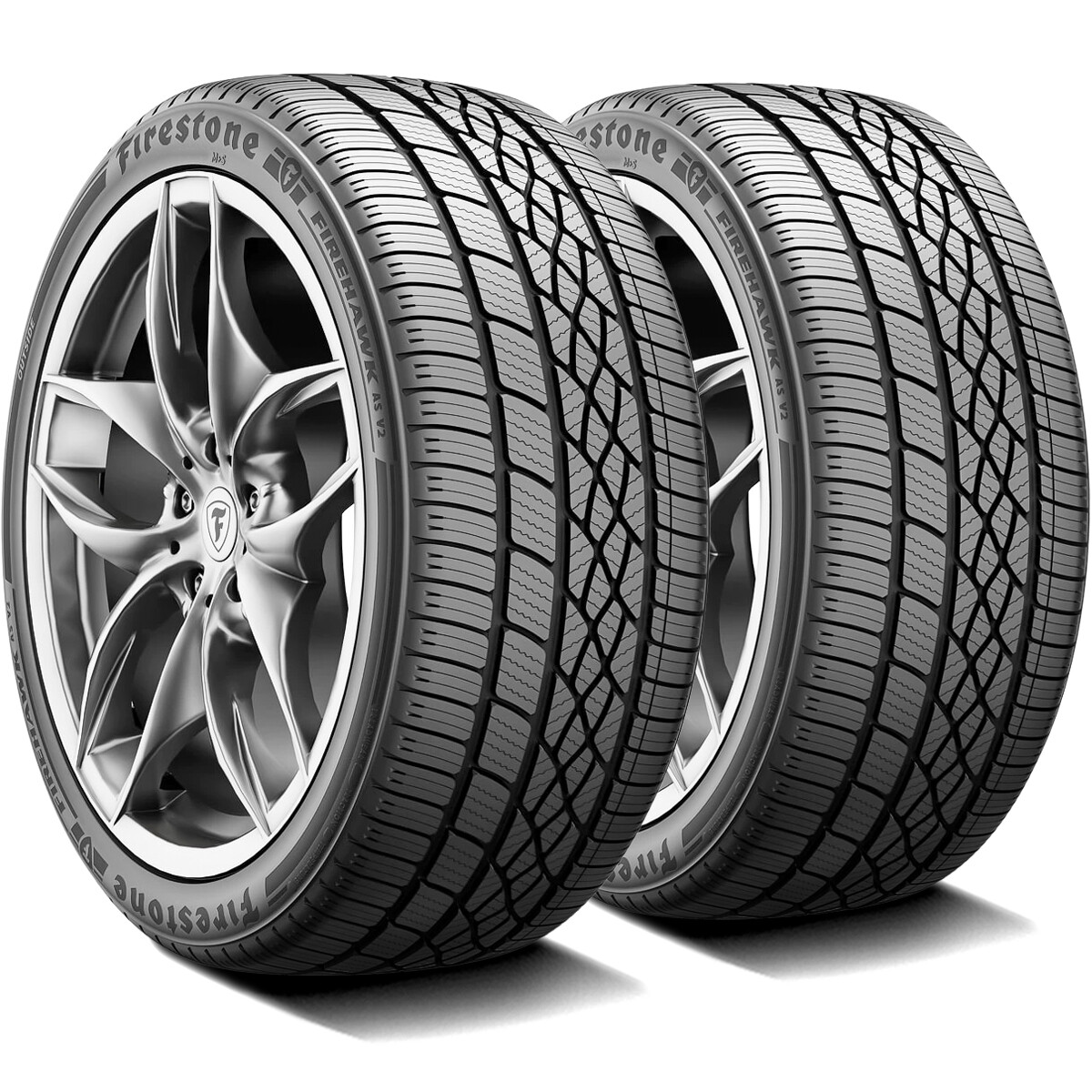2 Tires 225/60R17 Firestone Firehawk AS V2 AS A/S Performance 99V | eBay