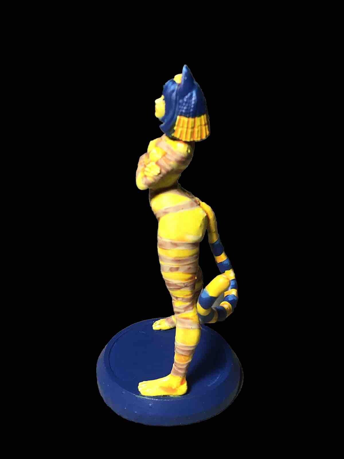 Ankha 75mm Model Painted Resin Miniature Egypt Catgirl Tabletop Display ...