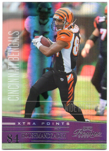 RB037 2006 Prestige Xtra Points Purple #34 T.J. Houshmandzadeh Bengals ...