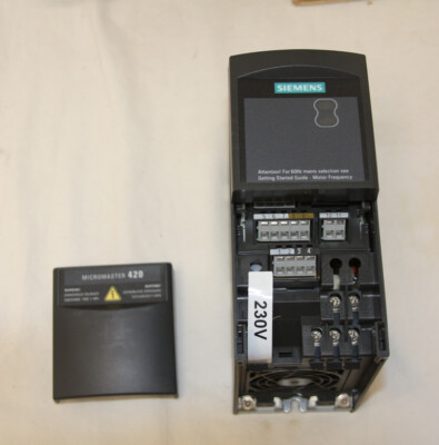 Siemens 6SE6420-2AB15-5AA1 Micromaster 420 Drive, New, Open Box | eBay