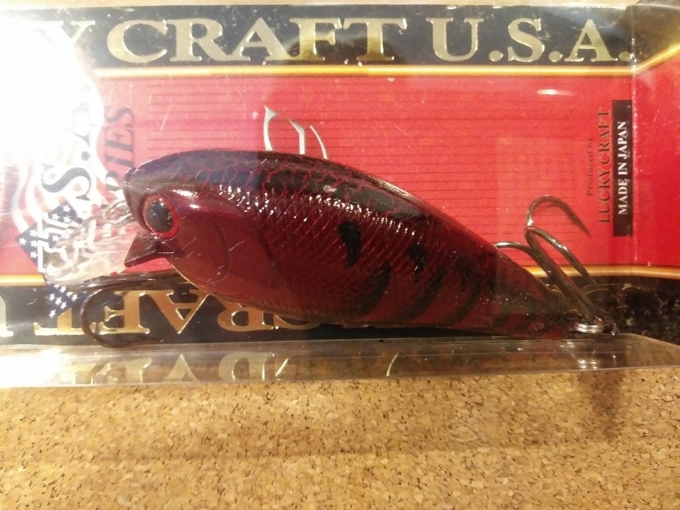 LUCKY CRAFT FAT CBBDS3F 070SPCR 3" 1/2OZ "SPRING CRAW" Fishing Lure ...