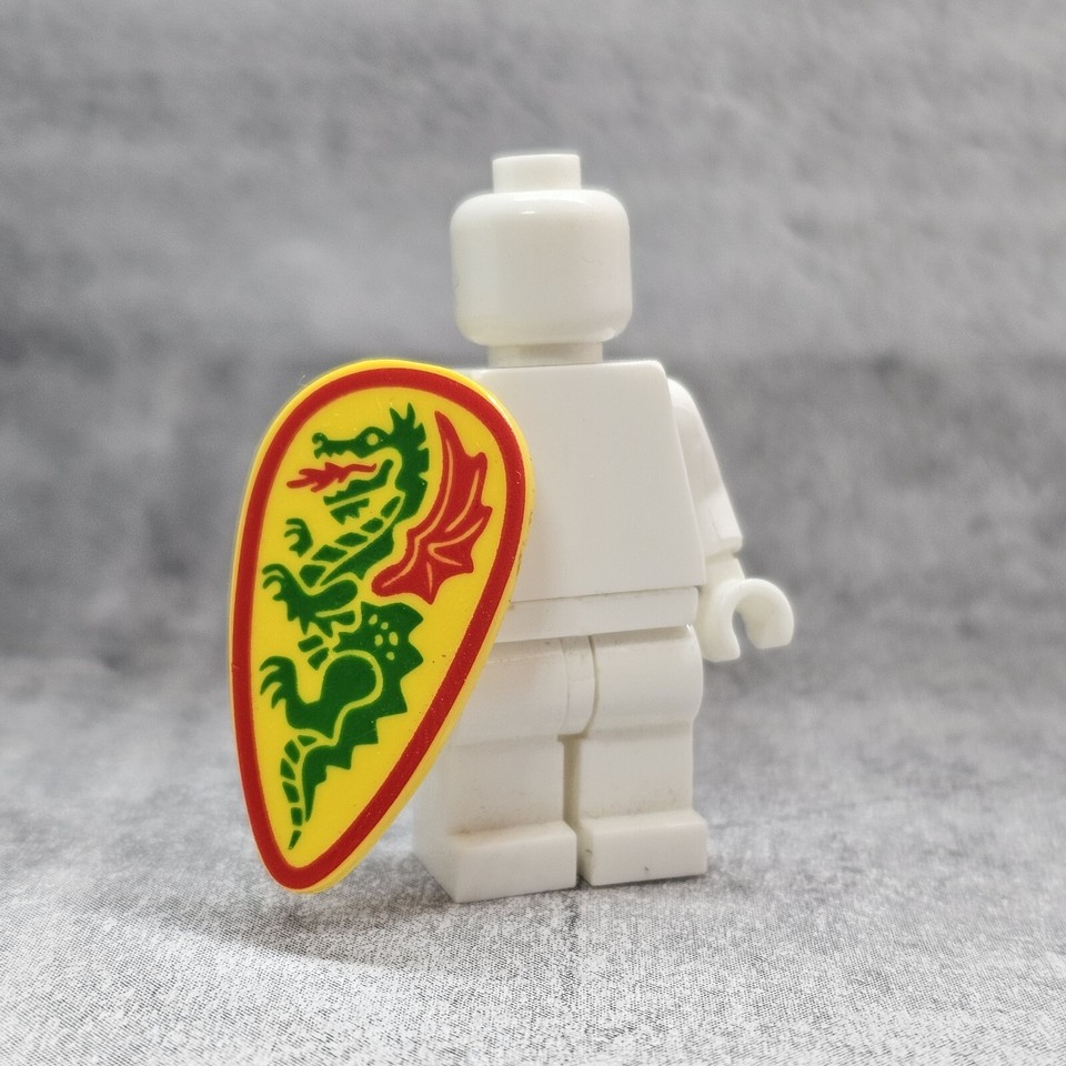 5pack Custom Classic Green Dragon Shield Accessory for Minifigure ...