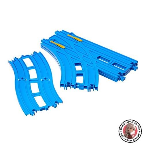 NEW Japan Toy Car Model - Plarail Double Track Turn Out Rail (L ¡¤ R 1 ...