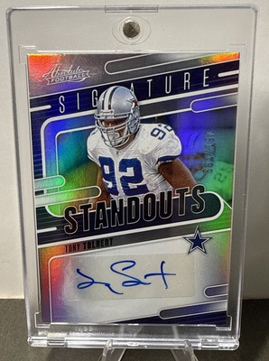2024 Absolute Tony Tolbert Auto Signature Standouts /199 Cowboys | eBay
