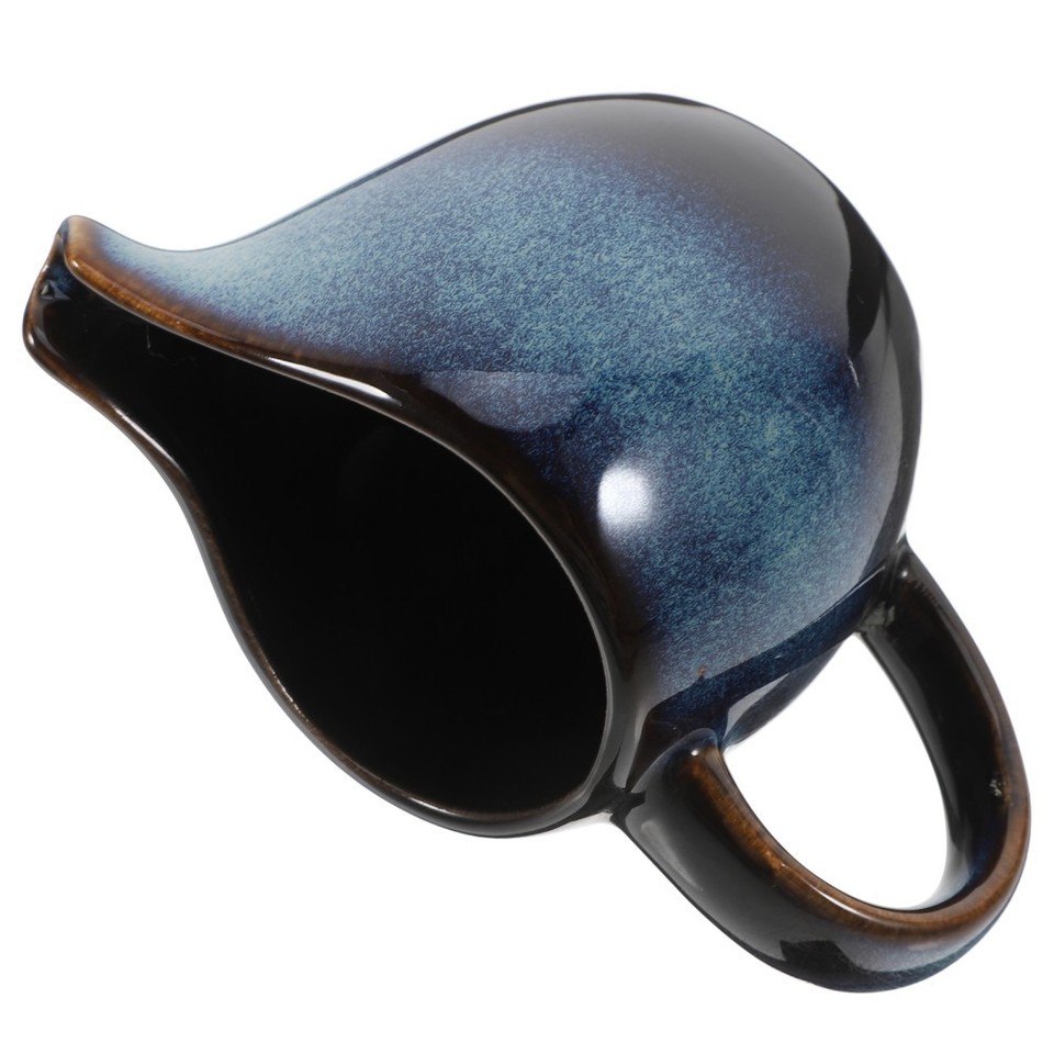 Espresso Steaming Cups Creamer Pitcher Small Ceramic Milk Jug Coffee ...