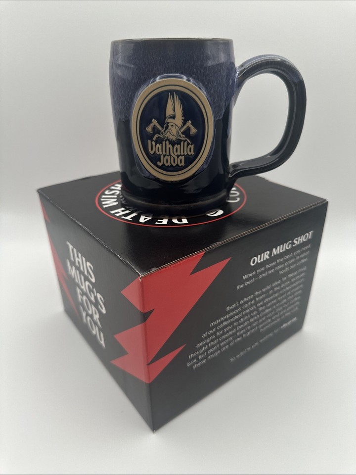 Death Wish Coffee Mug Limited Edition Valhalla Java #1177/1500 NIB | eBay