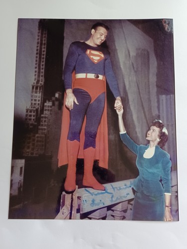 Noel Neill (d. 2016) Signed 8x10 Photo - Adventures of Superman - Lois ...