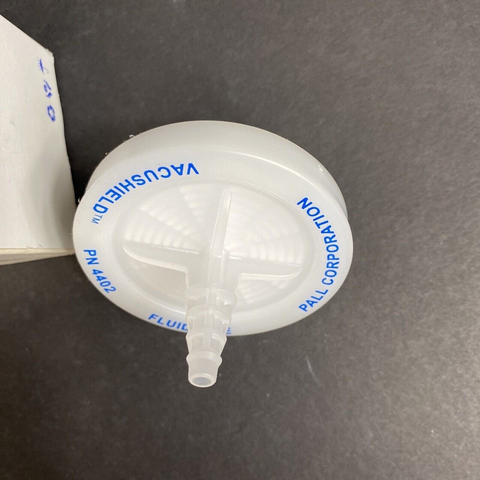 Pall Vent Filter Vacushield 0.2 um Pore 50 mm Hose Barb Box of 3 ...