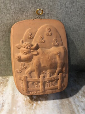 Ceramic Cow Plaque | eBay